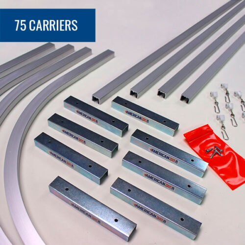 Aluminum Ceiling Track Bend (90˚ Bend) - American Track Supply
