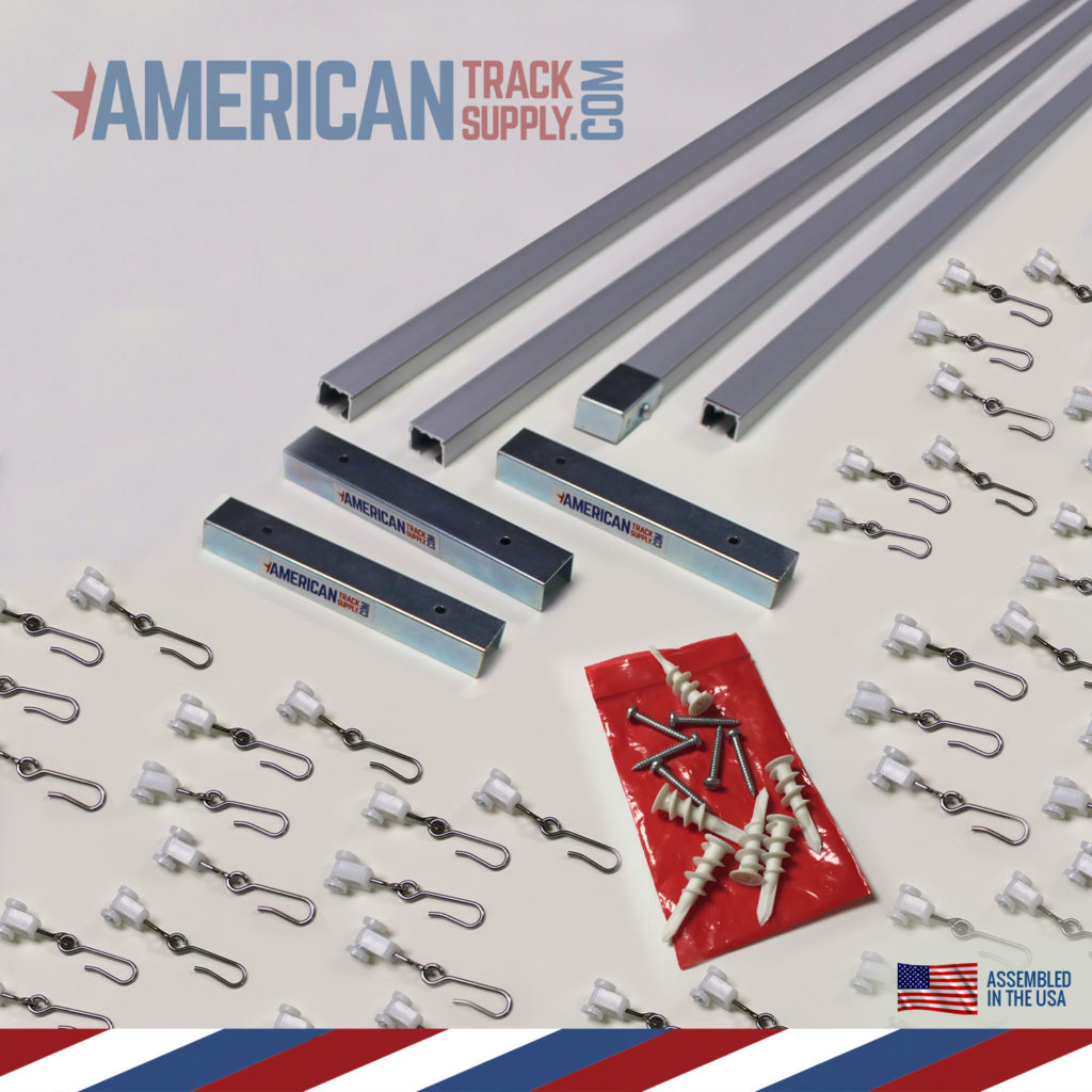 Aluminum Ceiling Track Bend (90˚ Bend) - American Track Supply