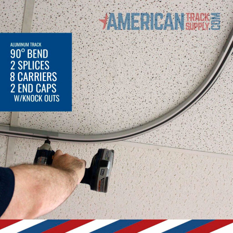 Ceiling Mounted Curtain Track Kits | American Track Supply